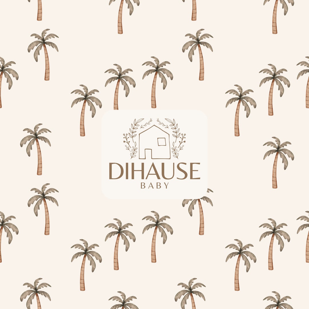 PALM TREES | Palm Trees Seamless Pattern, Boho Palm Tree Pattern ...
