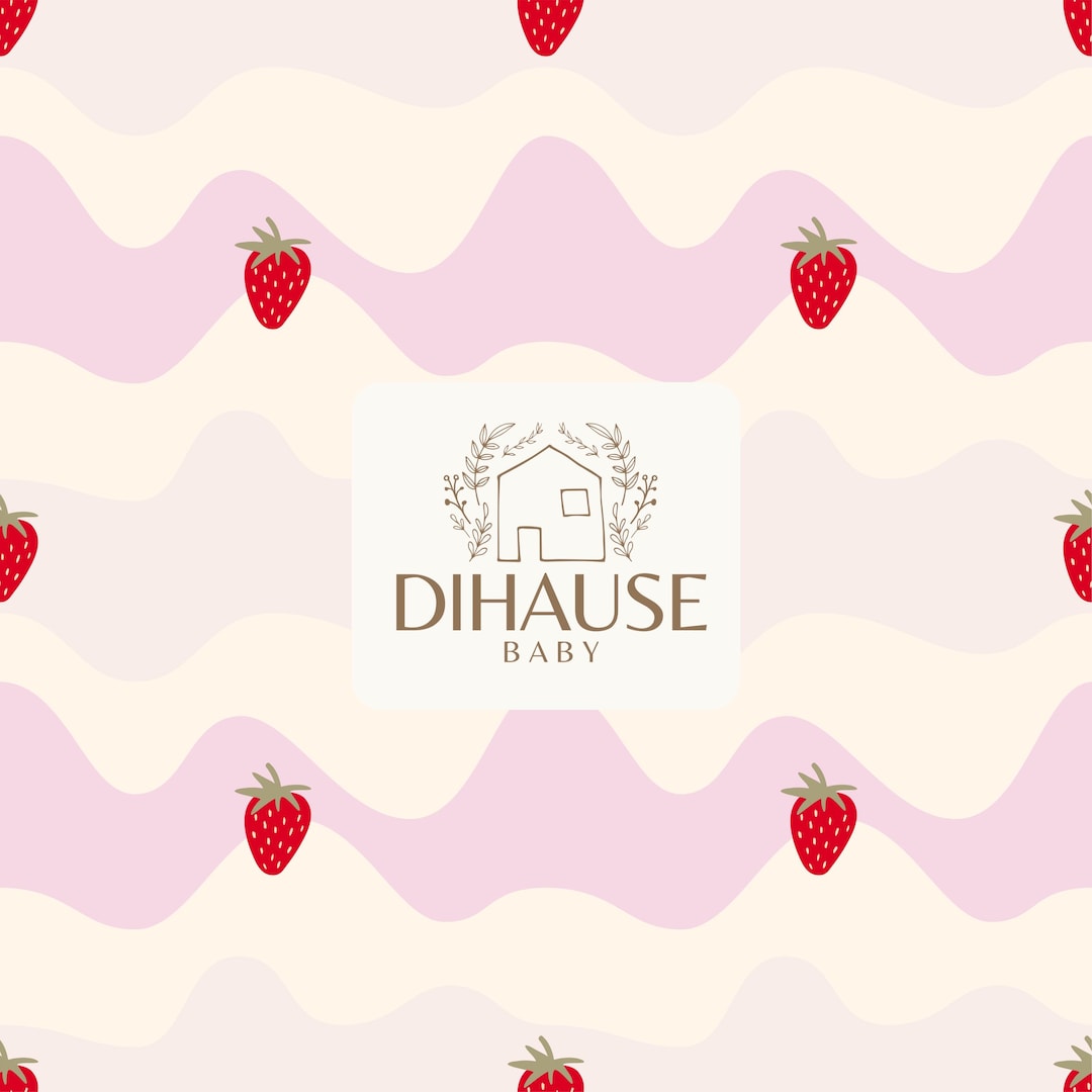Strawberry Cream Seamless Pattern | Strawberry Shortcake Inspired ...