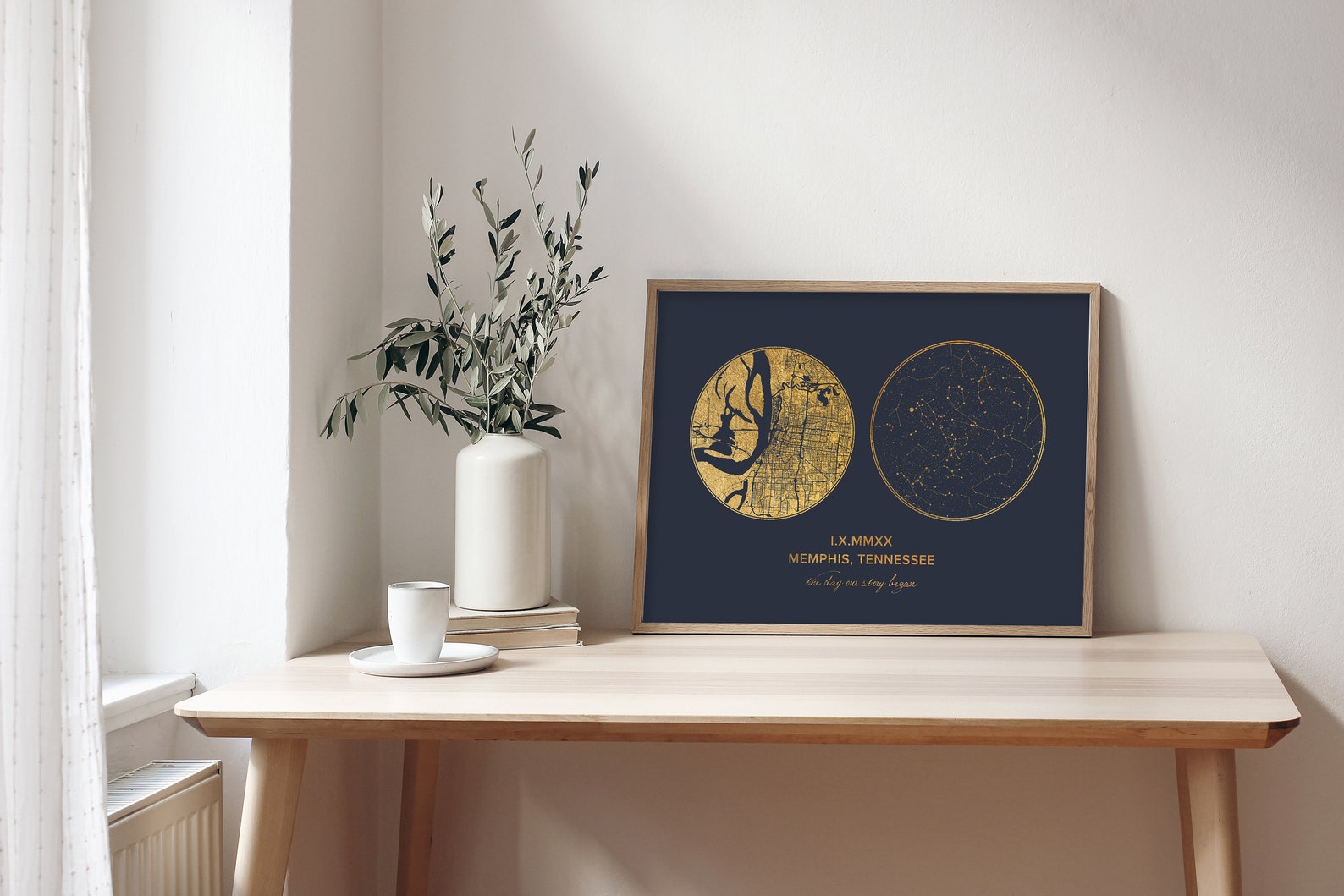 The Day Our Story Began 100% Accurate Star Map and Location - Etsy