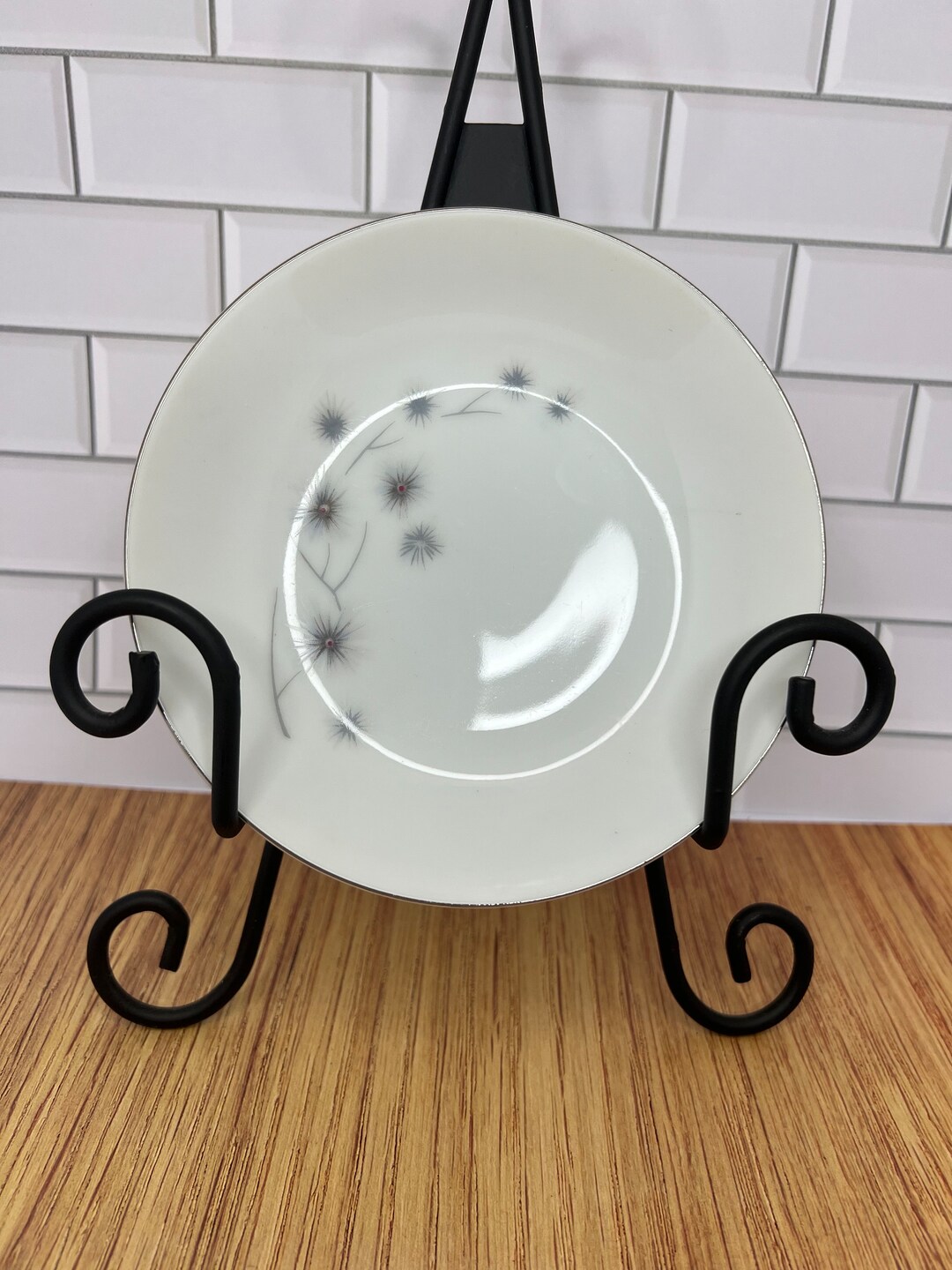 Creative Fine China Vintage Atomic Platinum Starburst Vintage Berry ...