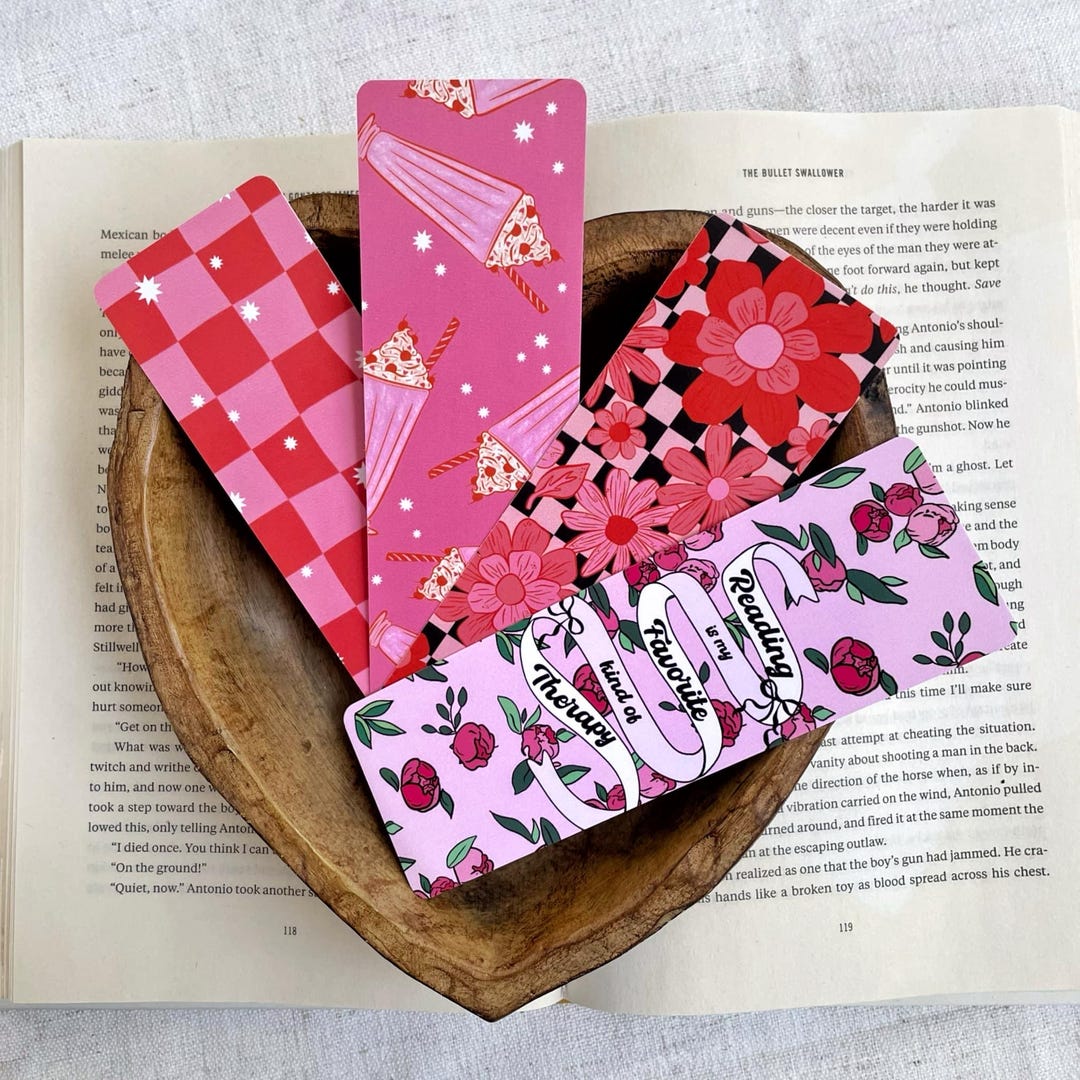 Cute Bookmark Set, Bookish Merch, Book Lover Gift, Gifts for Readers - Etsy