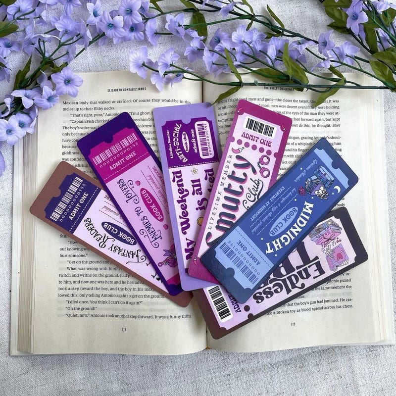 Cute Bookmarks - Etsy