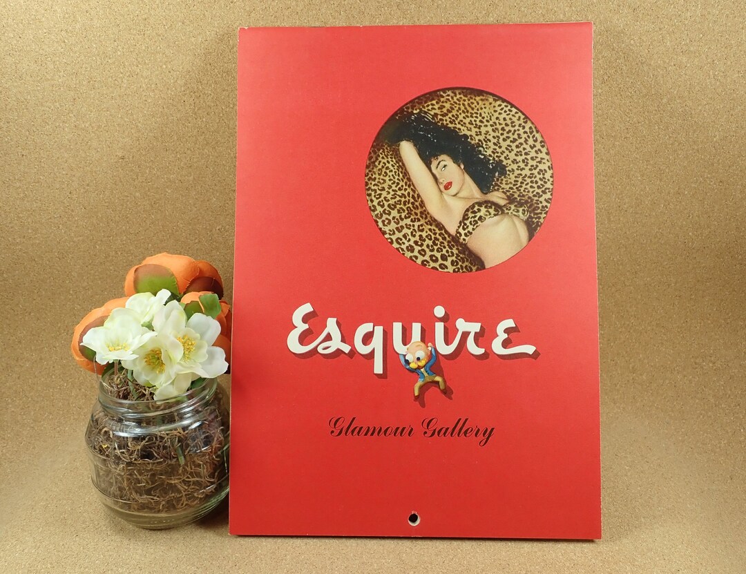 Vintage Esquire Glamour Gallery Calendar 1948 Pin-up Photo Calendar ...
