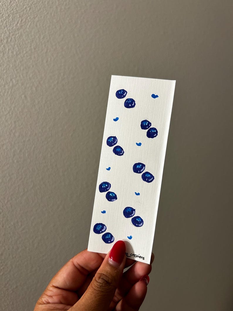 The Berries Bookmarks - Etsy