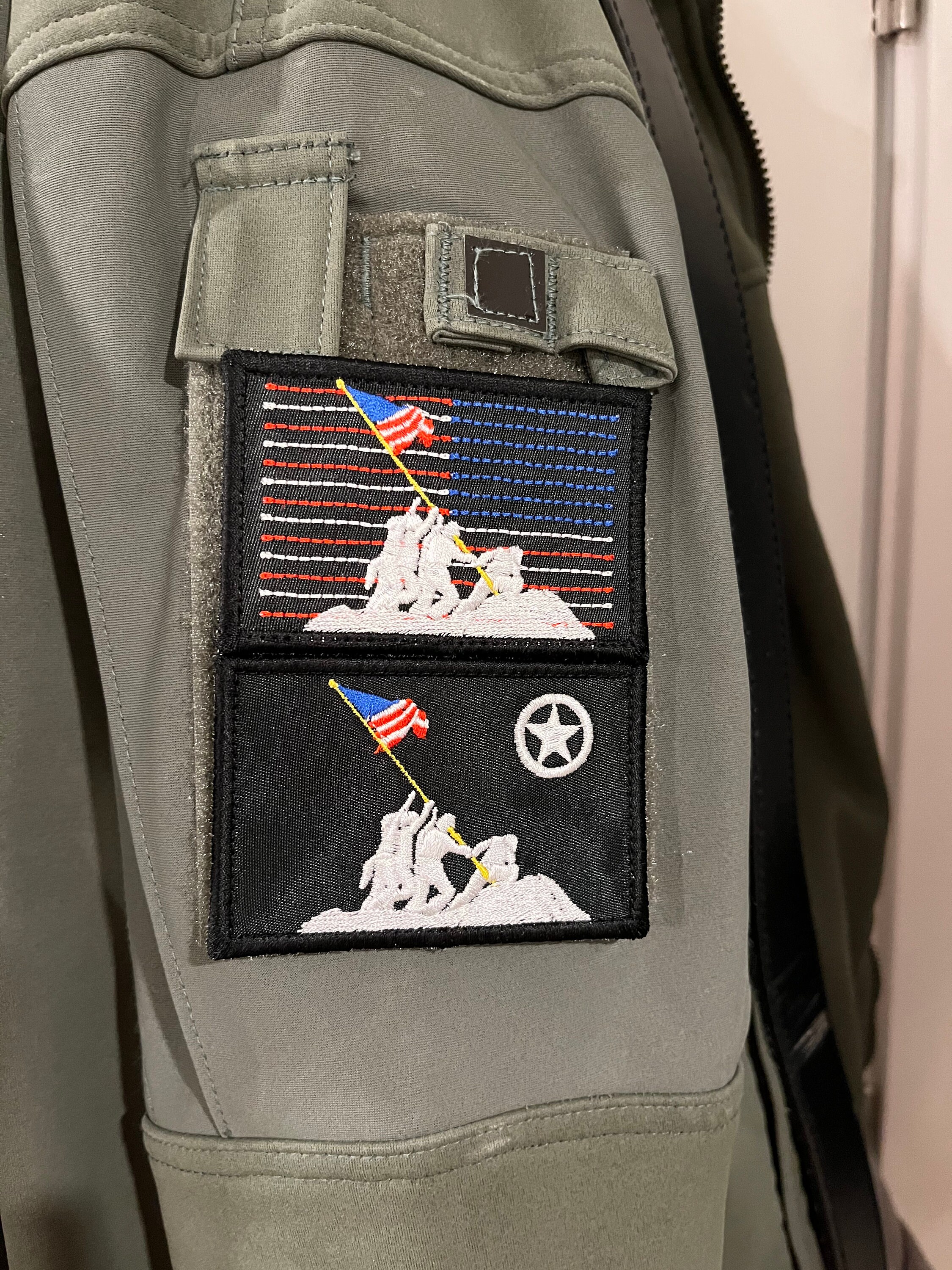 Iwo Jima Flag Raising Morale Patch - Etsy