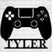 Controller Sign Gamer Metal Sign Gamer Name Sign Metal - Etsy
