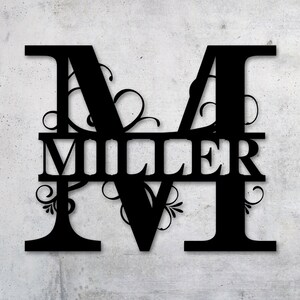 Mothers Day Gift, Mothers Day Sign, Gift for Mom, Last Name Metal Sign ...