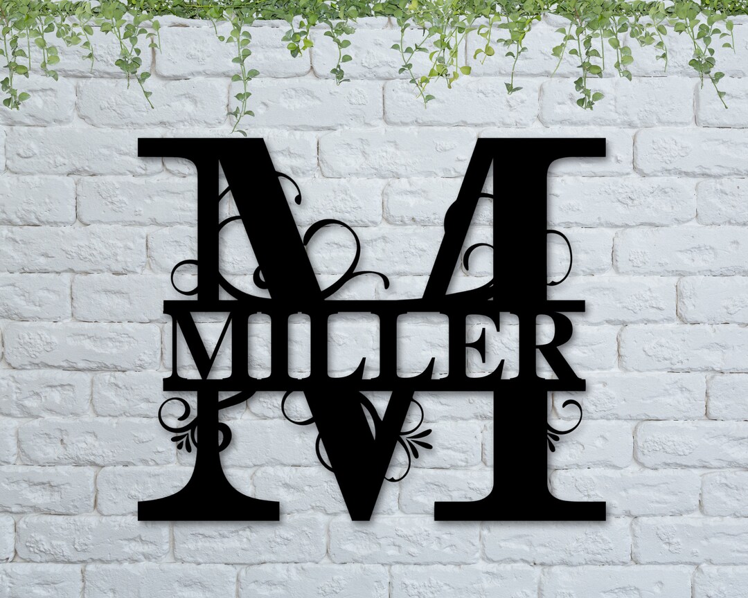 Mothers Day Gift, Mothers Day Sign, Gift for Mom, Last Name Metal Sign ...