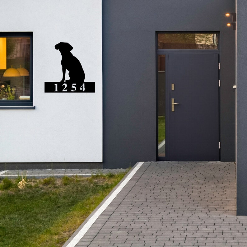 Dog Lovers Address Sign Housewarming Gift Address Sign for - Etsy