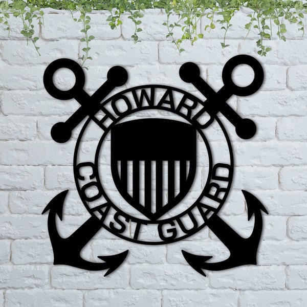Us Coast Guard Sign - Etsy