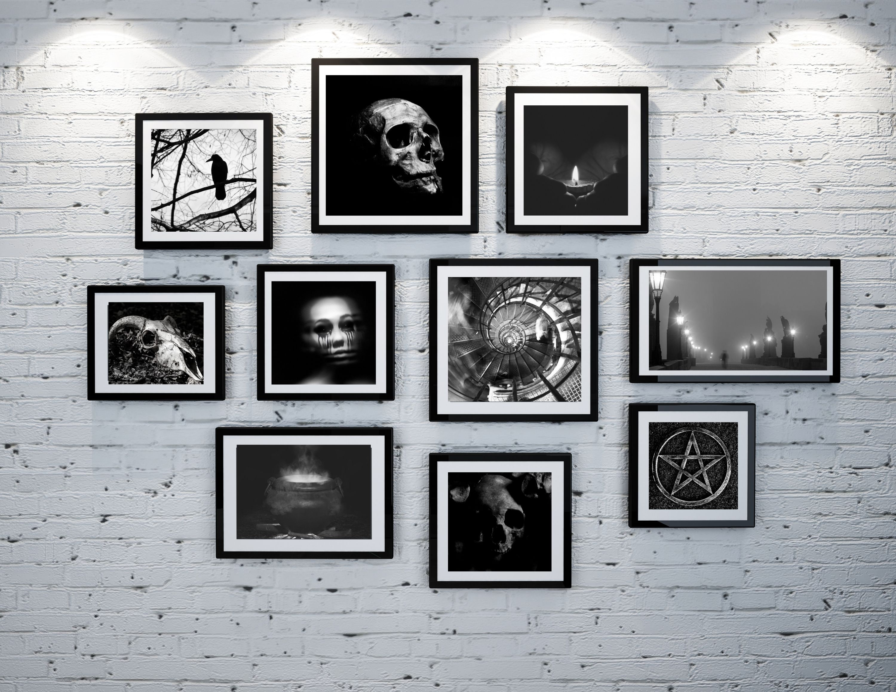 Witchy Wall Art, Witch Aesthetic Art, Witchy Collage, Digital Download ...