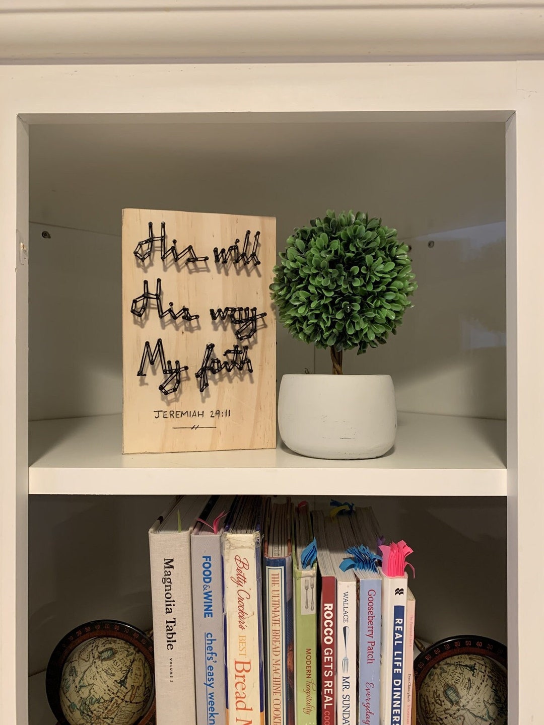 String Art Bible Verse Home Decor, Custom Jeremiah Wall Hanging Sign ...