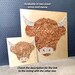 DIY String Art Cow Highland Home Decor, LARGE Wall Hanging Sign, Custom ...