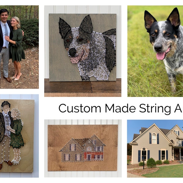 Custom String Art - Etsy