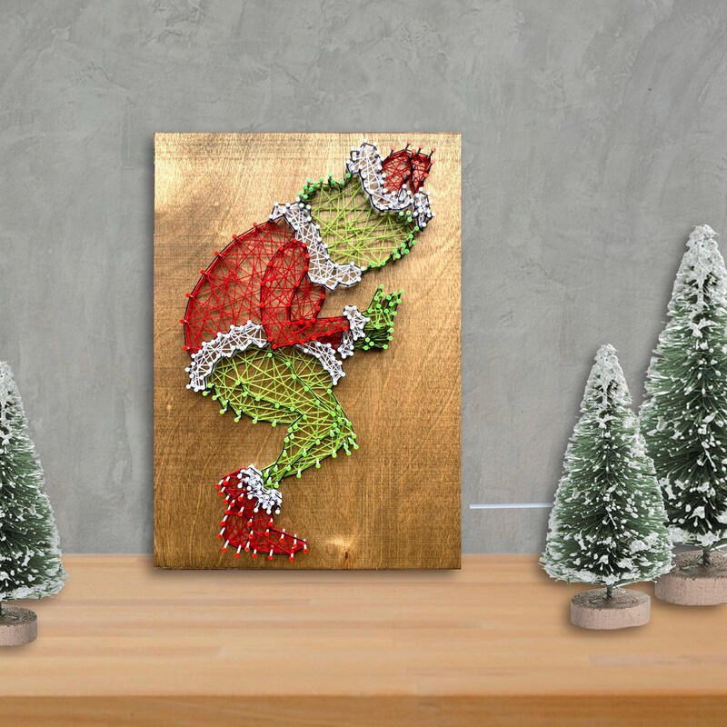 Grinch Wall Decor - Etsy