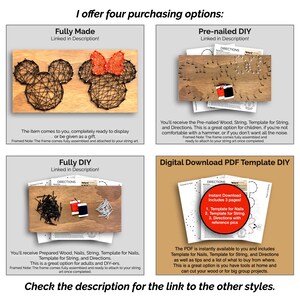 DIY String Art Captain America Shield Decor, Hero 3D Wall Hanging Sign ...