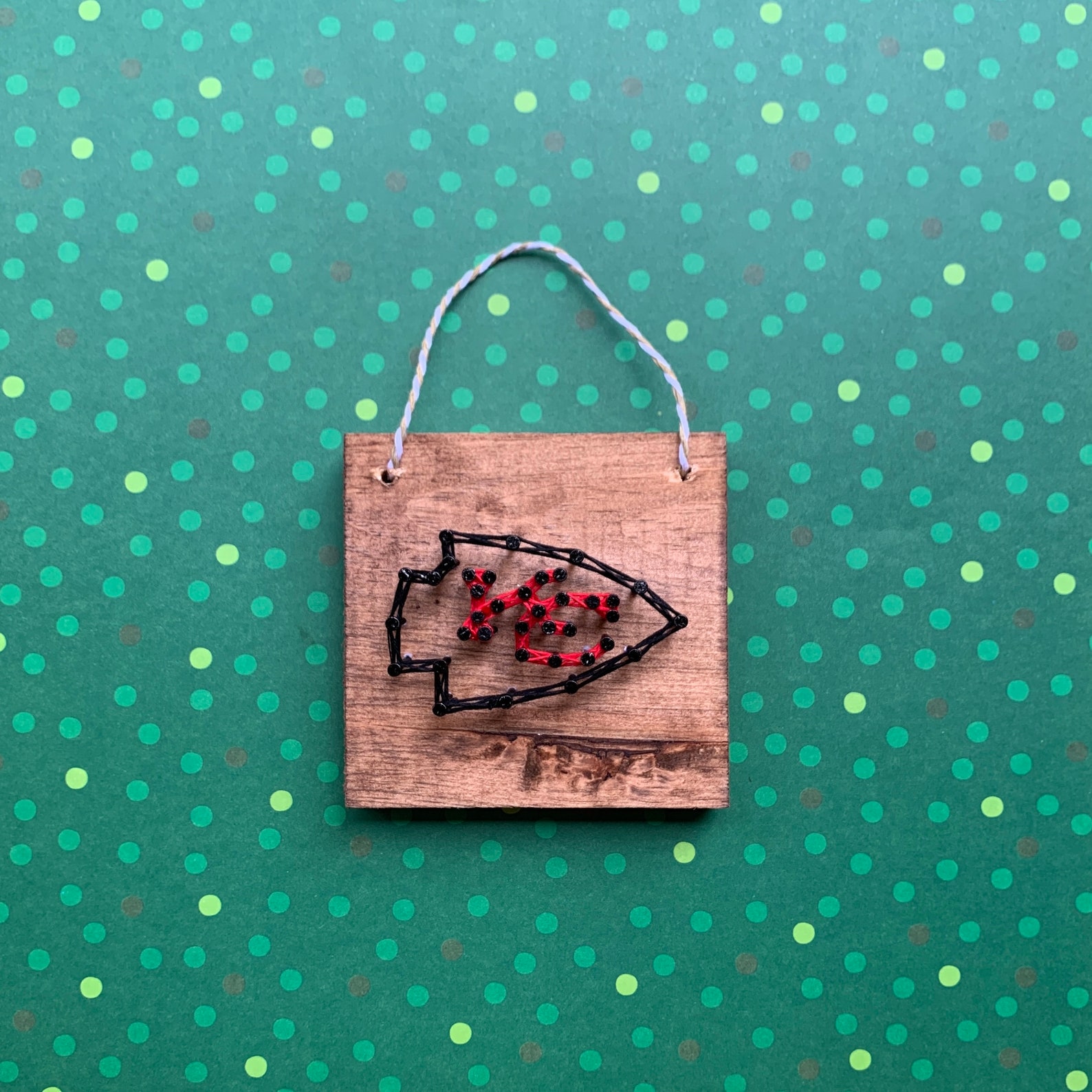 String Art Chiefs Decor, Custom KC Kansas City Wall Hanging Home Signs ...