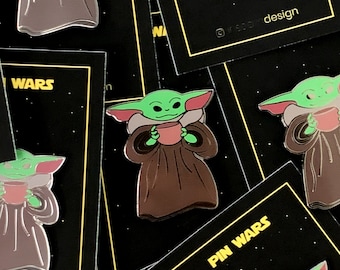 Grogu Enamel Pin - Etsy