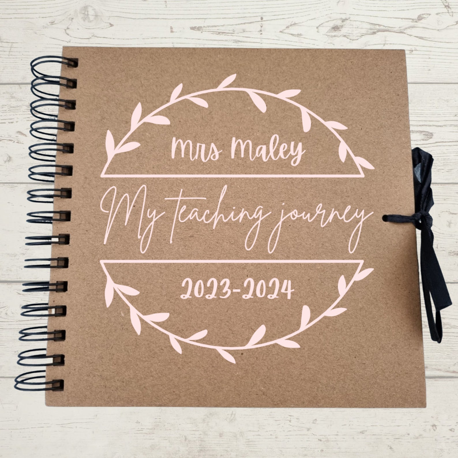 Personalised Teacher Scrapbook / Photo Album Custom Designed - Etsy