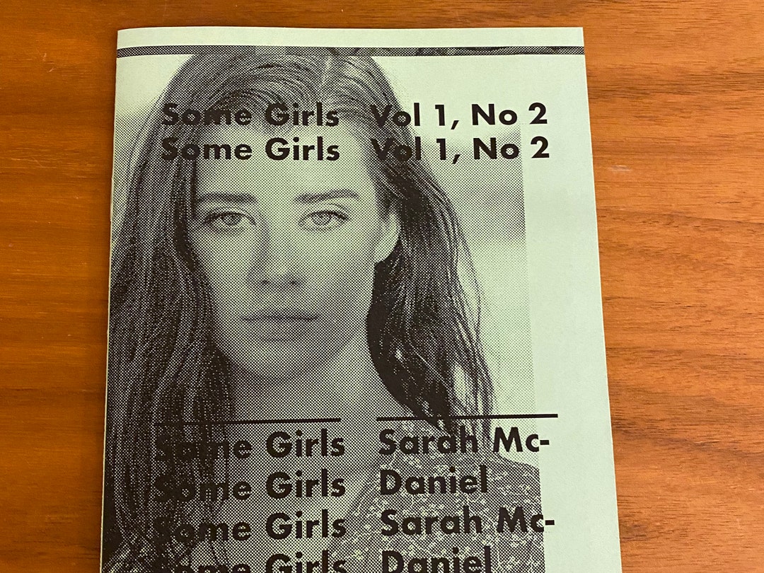 Some Girls Zine Vol 1, No 2. 2021 Pastel Green Riso Risograph Art Print ...