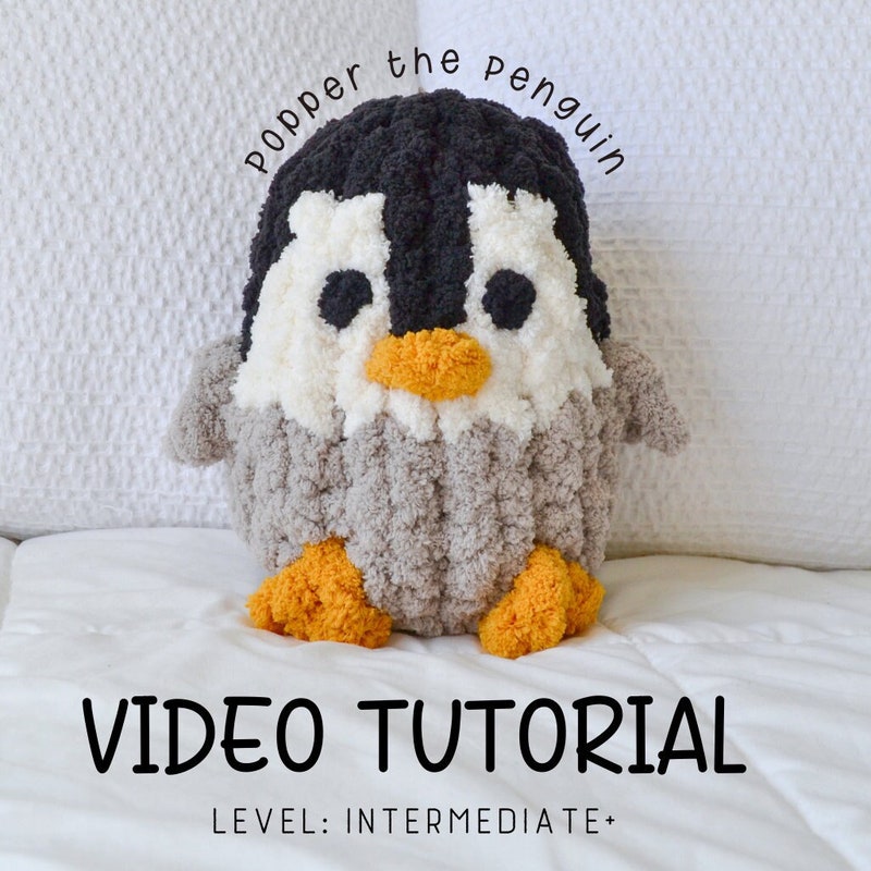 Penguin Stuffy Patterns - Etsy