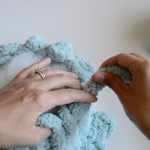 Willie the Whale LARGE SIZE Video Tutorial/pattern, Learn How to Finger Knit, Hand Knitting ...