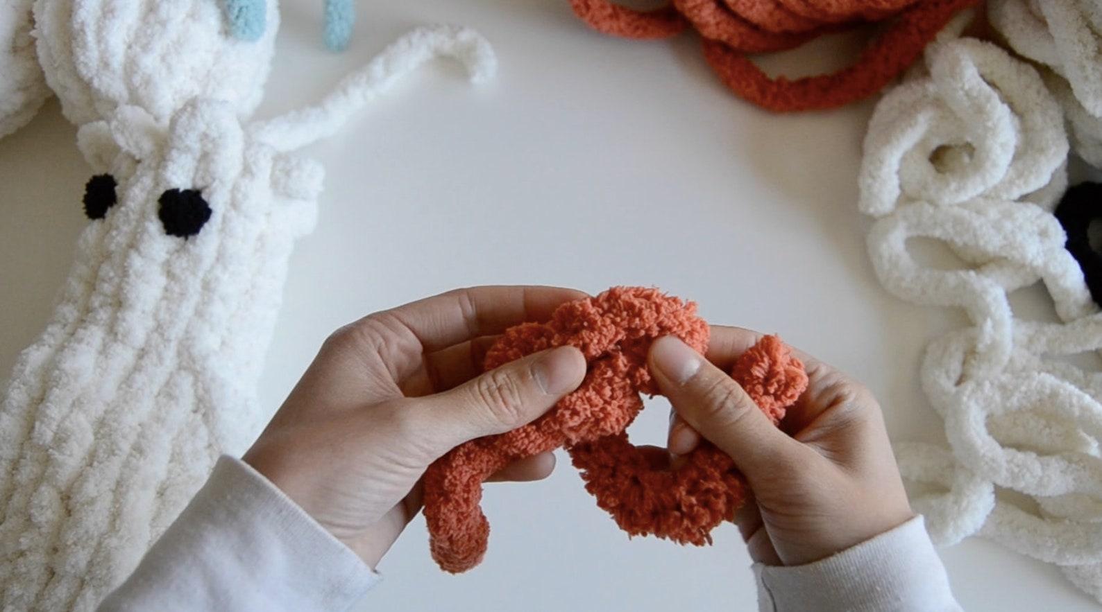 Snowman DIY Kit, DIY Kit, Snowman, Chunky Knit Snowmen, Learn How to ...