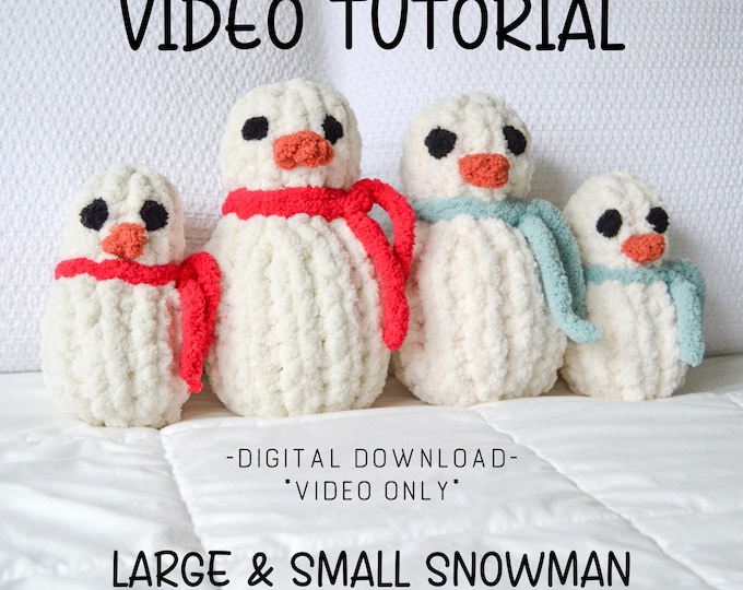 Frazzled Fluffy Ecstatic Snowman - KNIT Scarf - Etsy