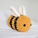 Hand Knit Bee Video Tutorial (LARGE), BEGINNER, Learn How to Finger ...