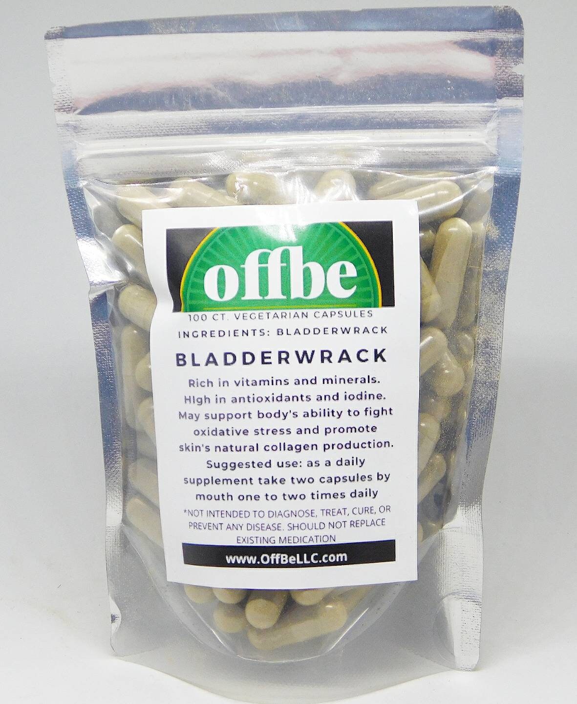 Pure Bladderwrack Capsules 100ct. | Etsy