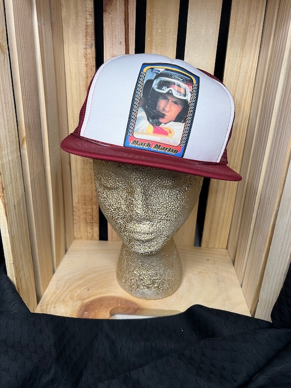 Vintage Mark Martin Hat 90s NASCAR Valvoline Racing S… - Gem