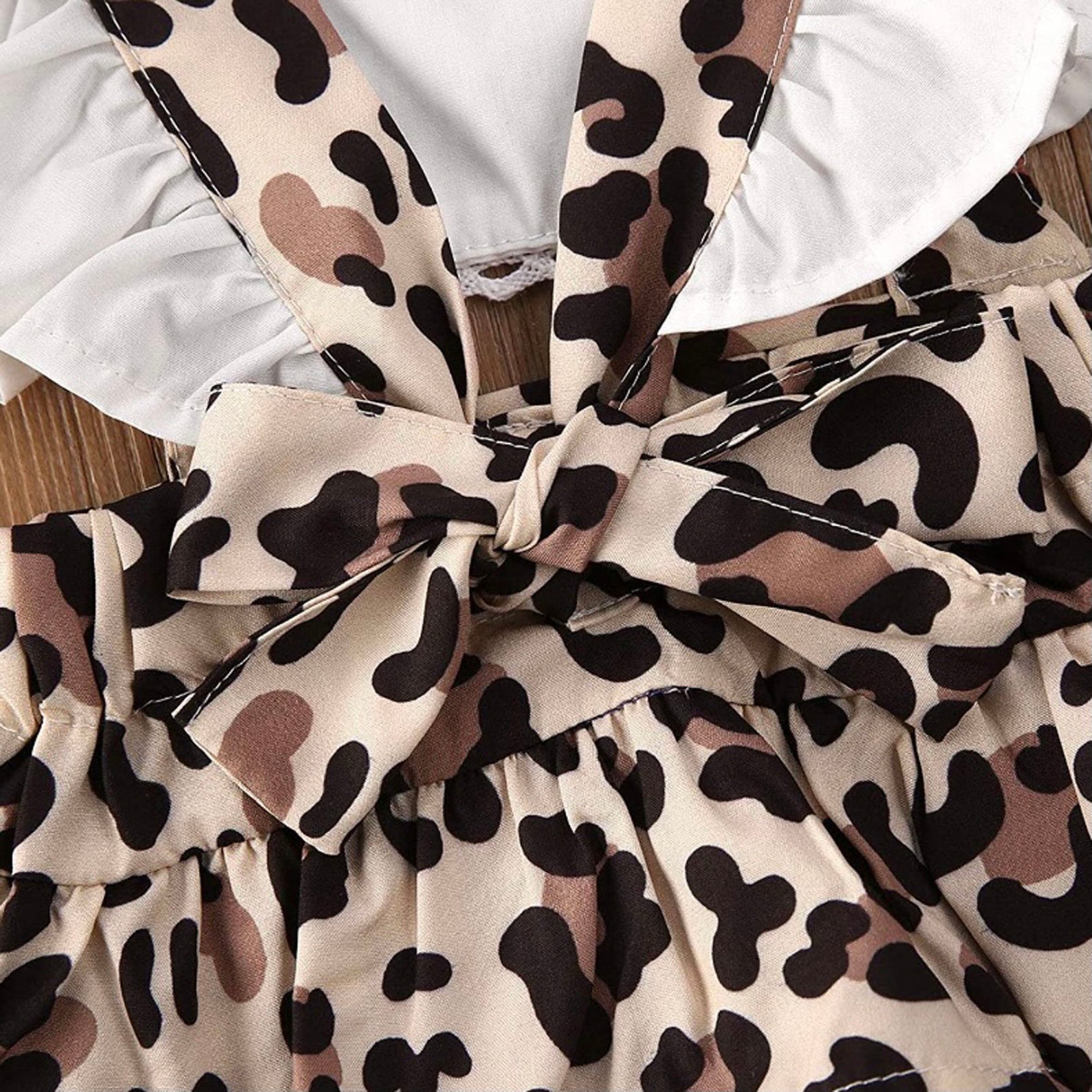 Baby Girl Leopard Animal Print Clothes Personalized Wild One - Etsy