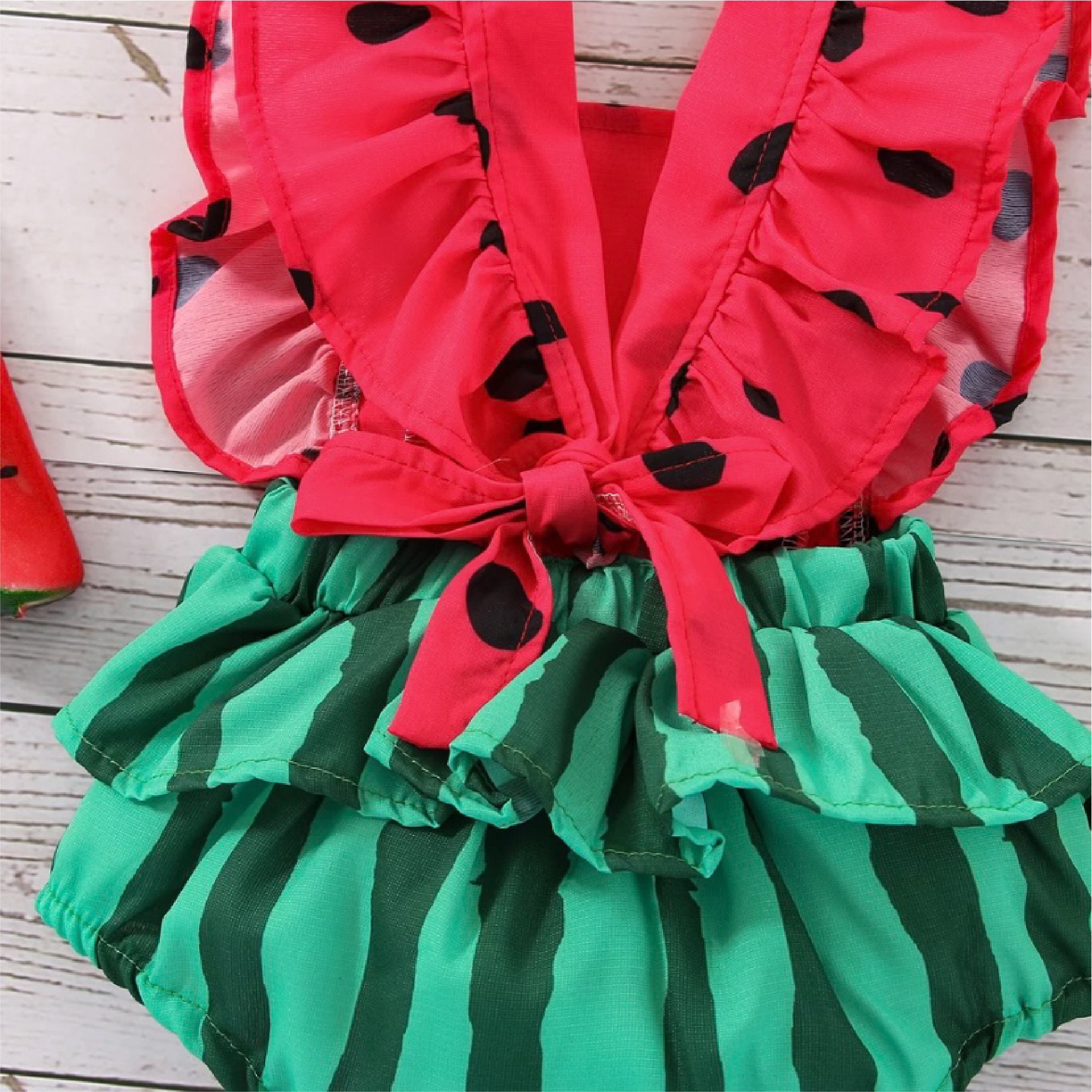 Baby Girl One in a Melon Outfit, Personalized Watermelon Birthday Set ...