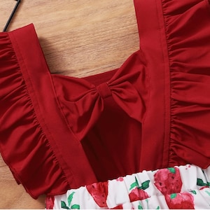 Berry First Birthday Outfit, Personalized Baby Girl Strawberry Clothes ...