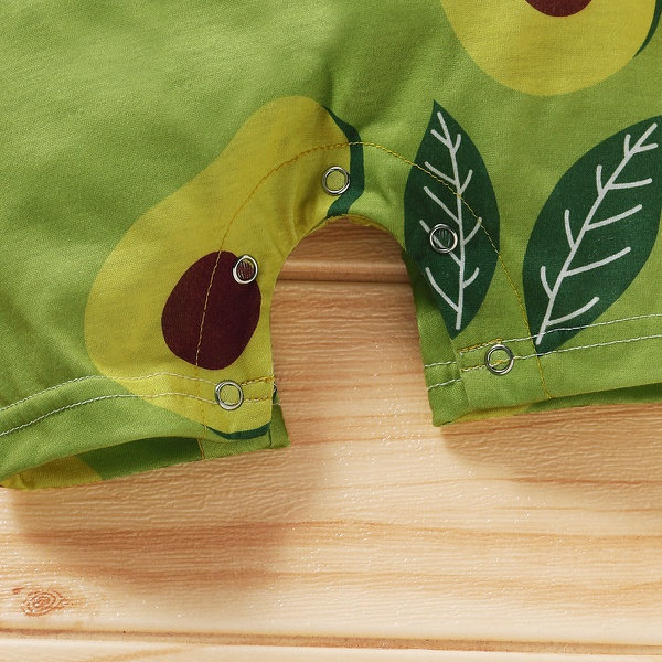Cute Baby Avocado Clothes Funny Infant Unisex Pajama Outfit | Etsy