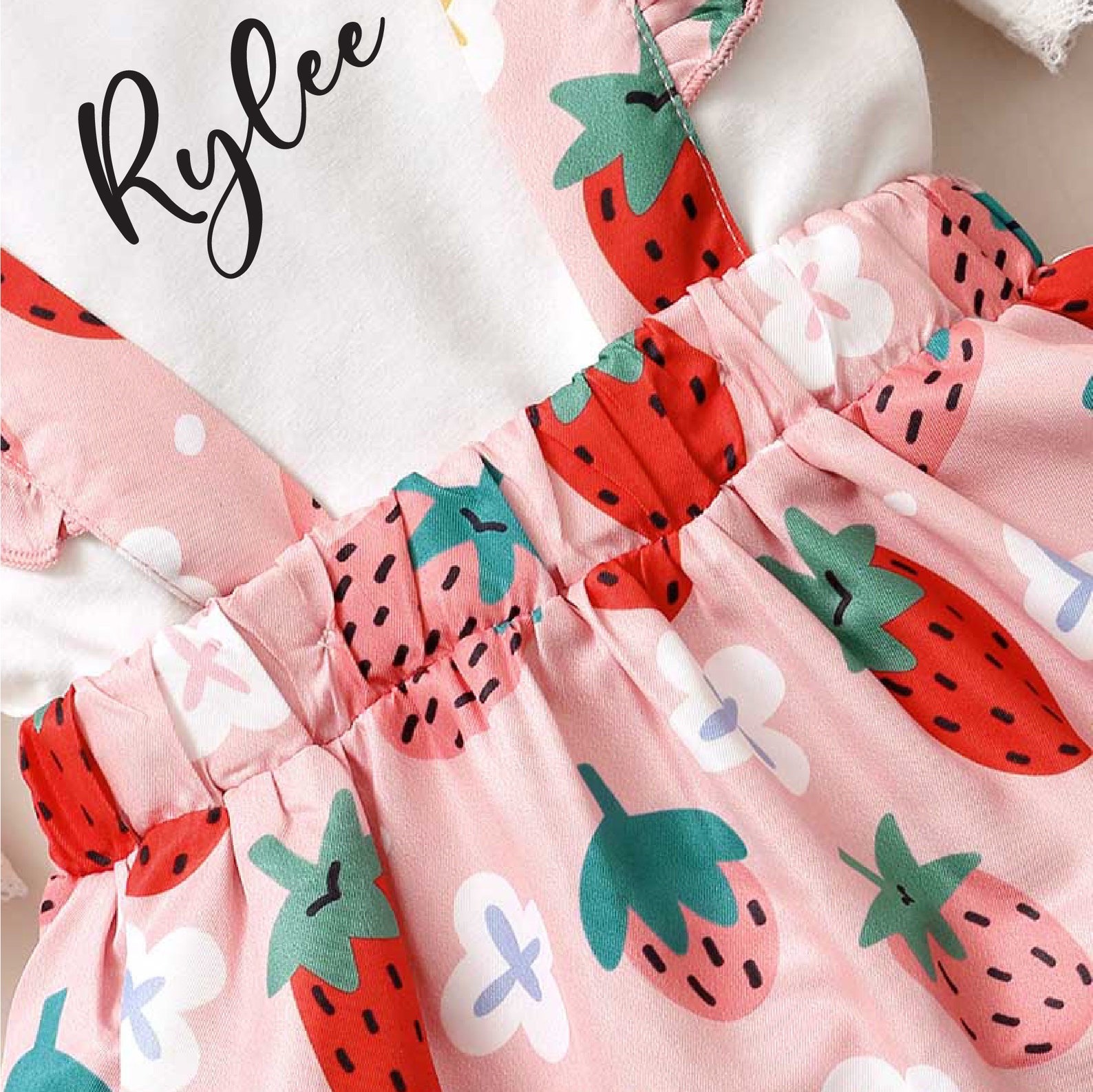 Baby Girl Berry First Birthday Outfit Personalized Strawberry - Etsy