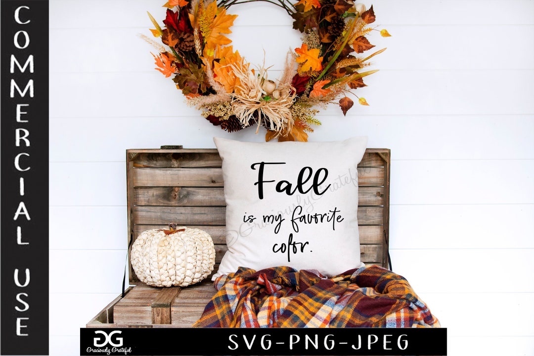 Fall is My Favorite Color Fall Svg Autumn Svg Fall Shirt - Etsy