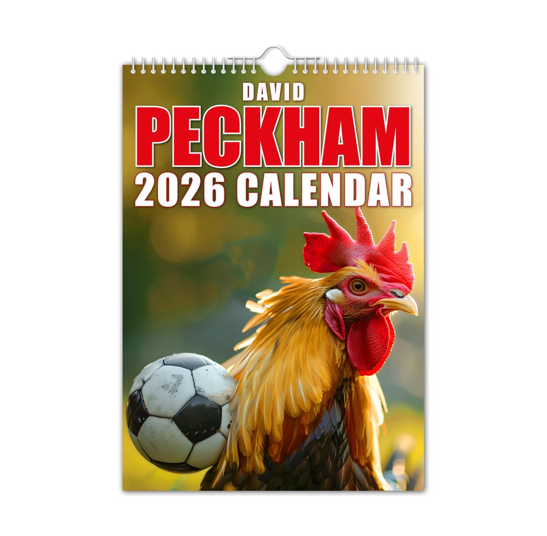 David Peckham - 2026 Wall Calendar // Funny / Quirky / Christmas ...