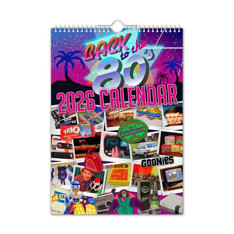 Wall Calendars 2026 80s - Etsy UK