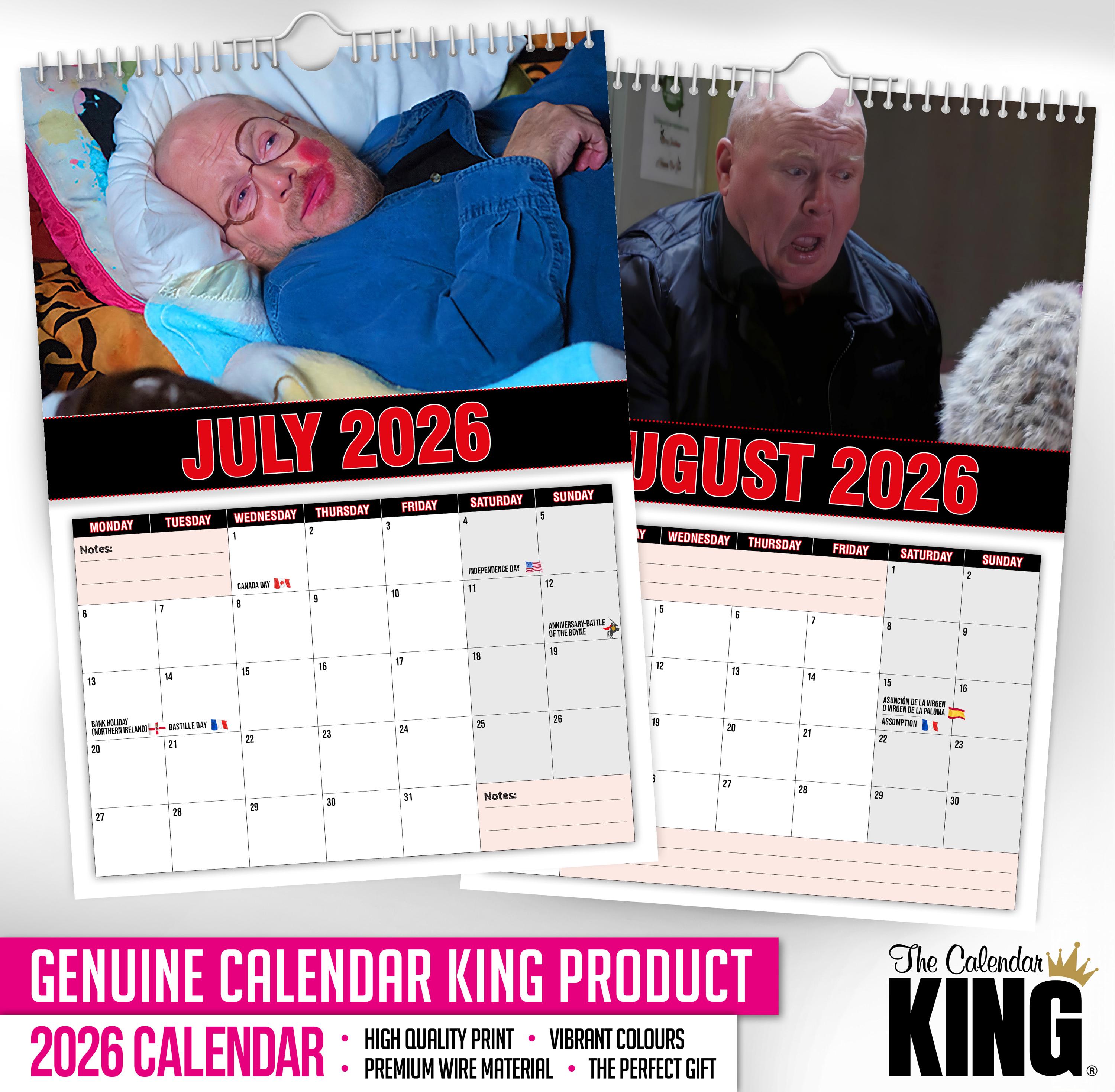 Phil Mitchell - 2026 Wall Calendar // Funny / Quirky / Christmas ...