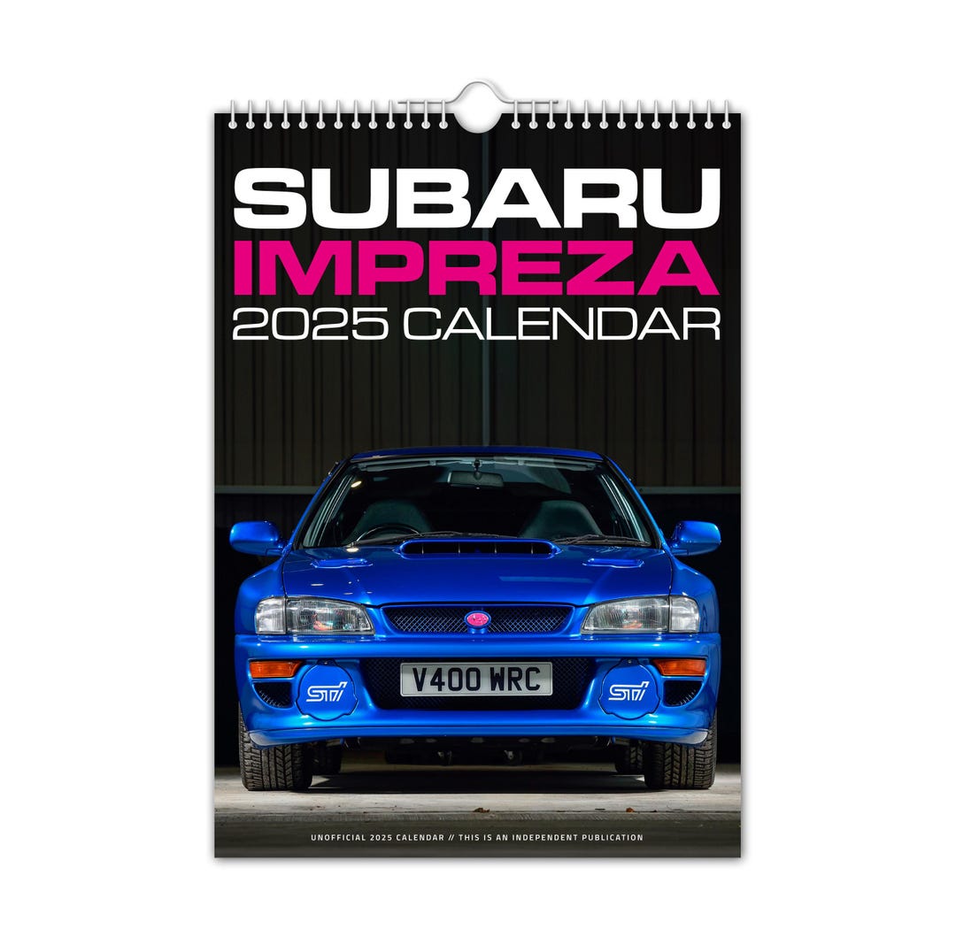 Subaru Impreza - 2025 Wall Calendar // Cars / Motoring / Nostalgic ...