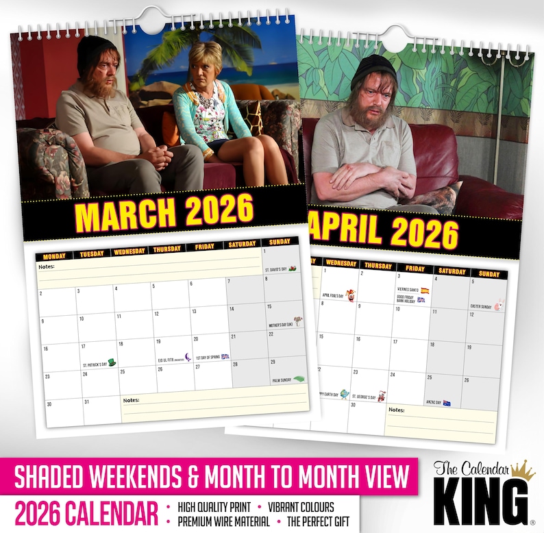 Ian Beale - 2026 Wall Calendar // Funny / Quirky / Christmas / Birthday ...
