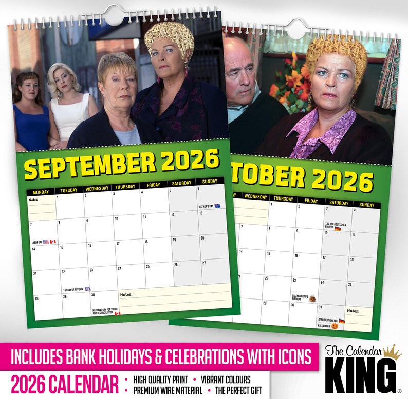 Pat Noodle - Pat Butcher 2026 Wall Calendar // Funny / Quirky ...