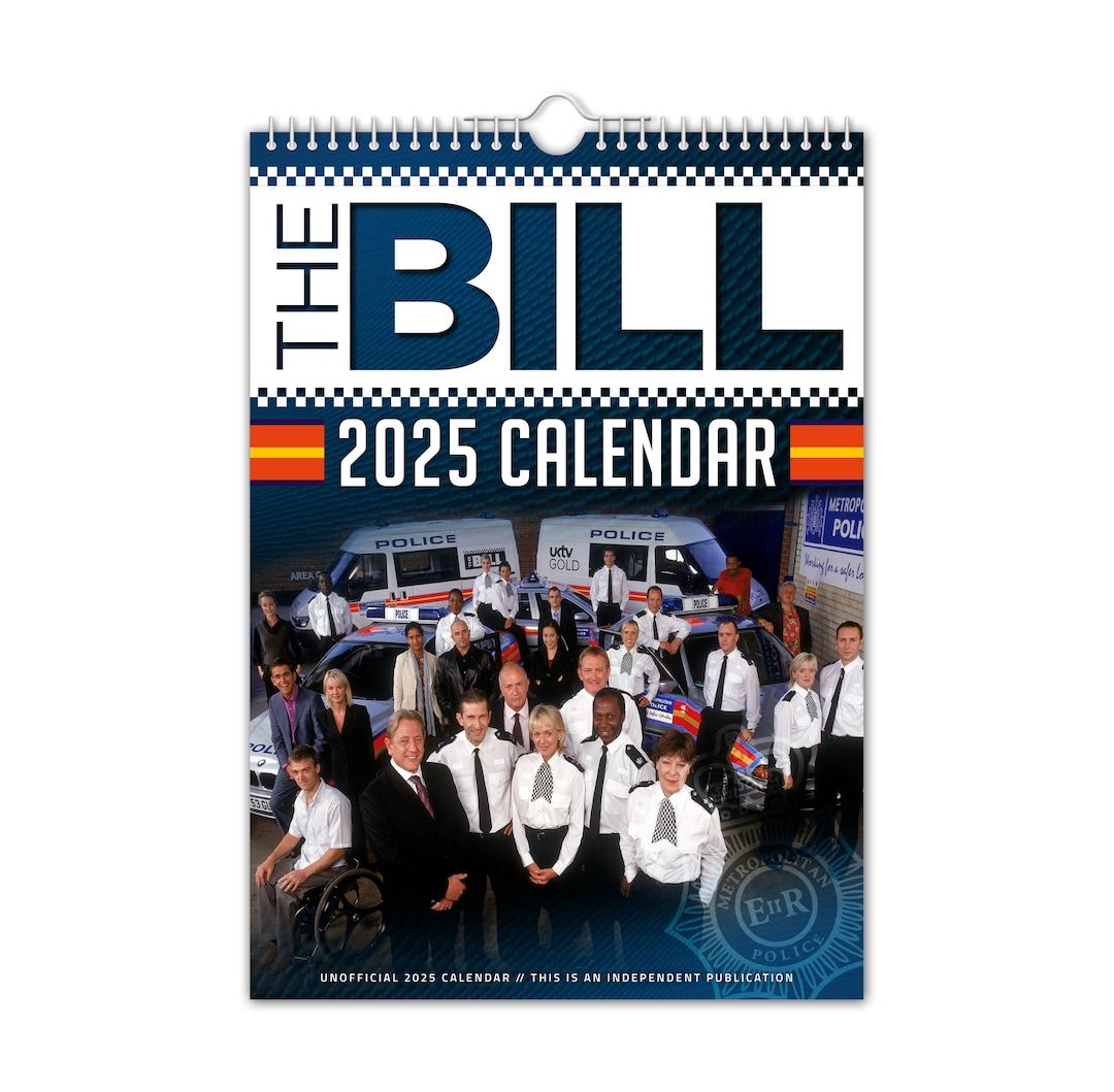 The Bill - 2025 Wall Calendar // Nostalgic / Back to the Past ...