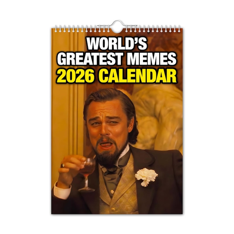 Meme 2026 Wall Calendar - Etsy UK