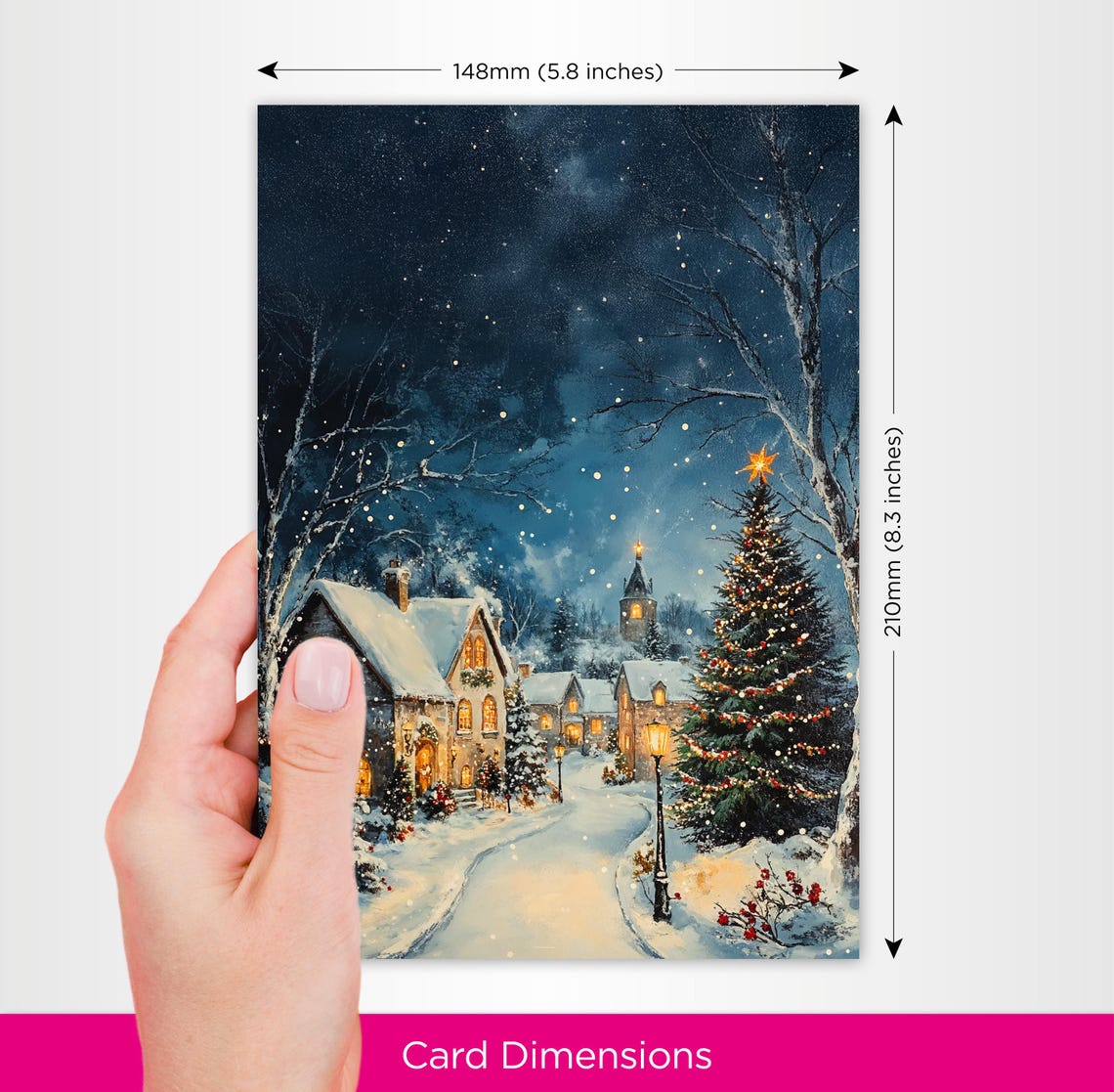 Christmas Card Selection - Set of 20 Assorted Greetings Cards With ...