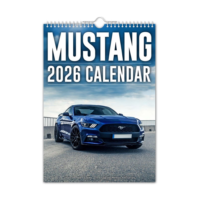 Ford Wall Calendar 2026 - Etsy