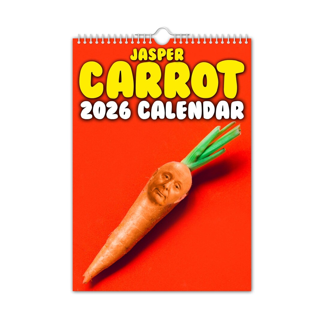Jasper Carrot - 2026 Wall Calendar // Funny / Quirky / Christmas ...