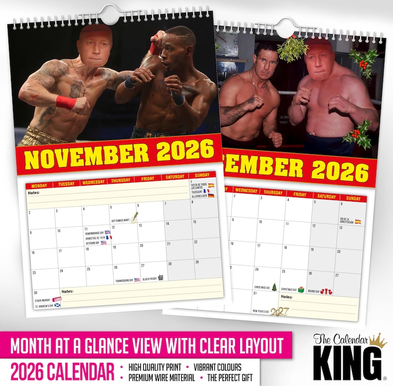 Ronnie Pickering - 2026 Wall Calendar // Funny / Quirky / Christmas ...