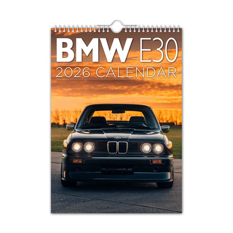 Bmw Car Christmas Card - Etsy